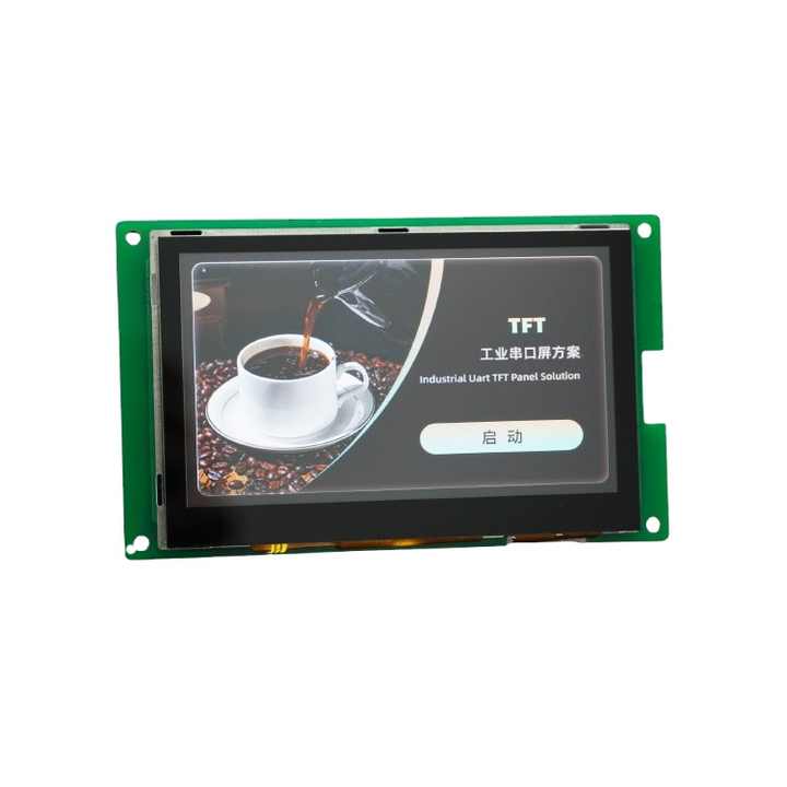 4.3 Inch Smart UART Serial Communication TFT LCD Modules Compatible ...