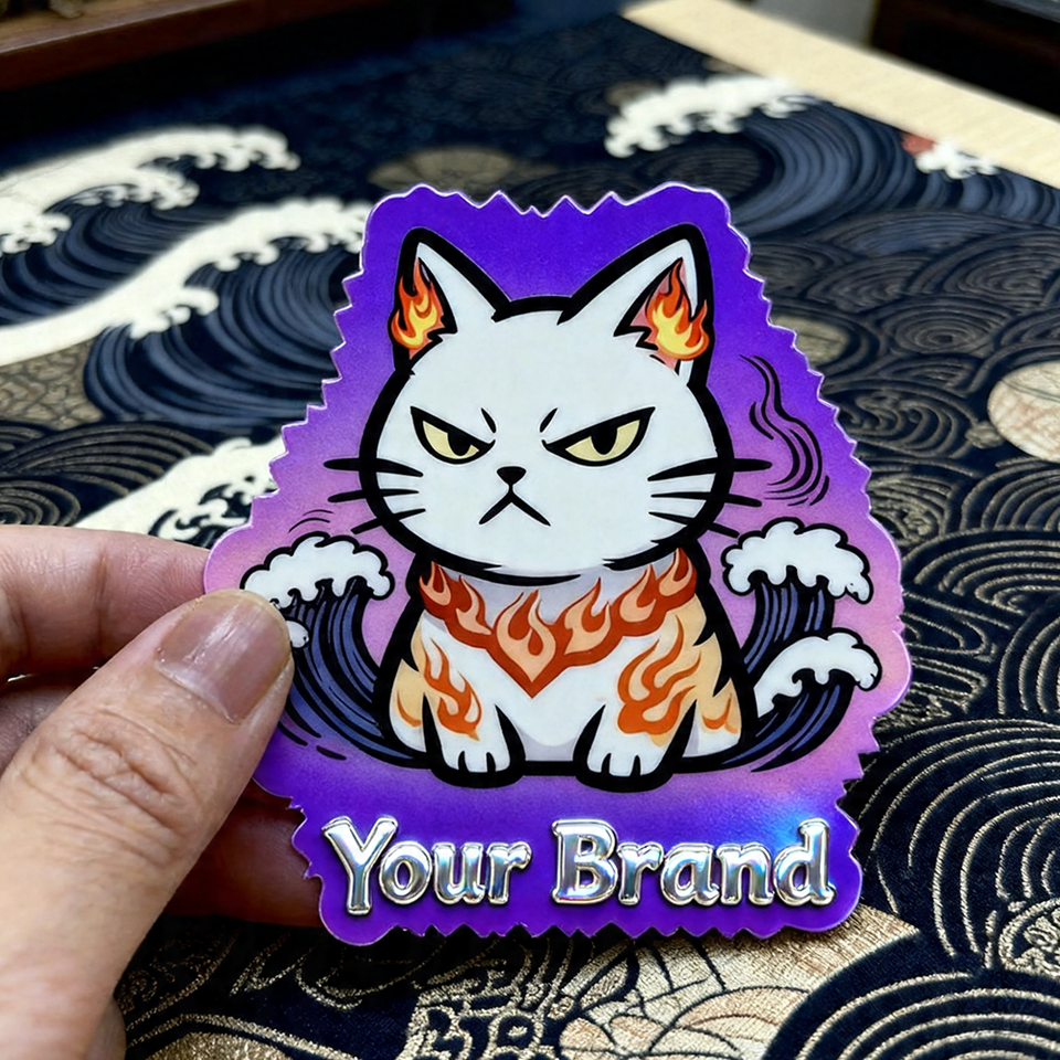 Customize Cartoon Decoration Waterproof Stickers Vinyl PVC Custom Logo ...