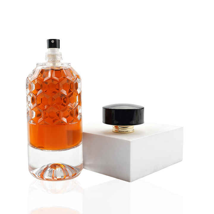 Factory Custom Empty Luxury Perfume Container Spray 100ml Thick Bottom ...
