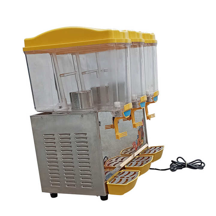 Automatic Electric Large Glass Drink CO2 Beverage Dispenser with 3 Tanks
