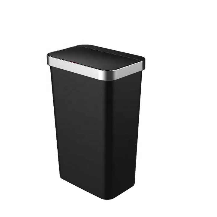 50L Automatic Sensor Waste Bin, Battery Operated Infrared Smart Dustbin ...