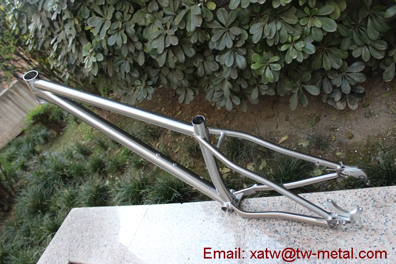 Titanium Fat Bike Frame 29er Manufacturers, Factory - Customized Products - Xi'an Yongwei ...