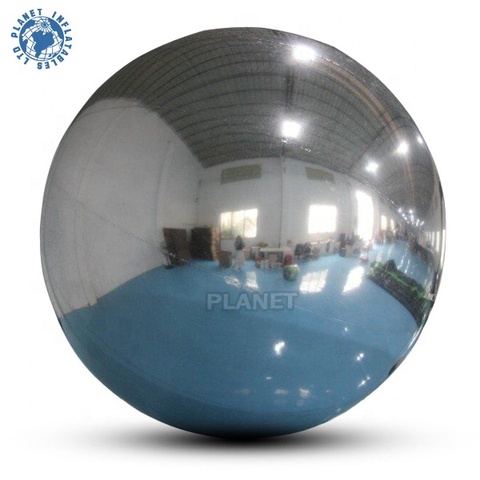 High Quality Double Layer Reflective PVC Inflatable Mirror Ball Balloon ...