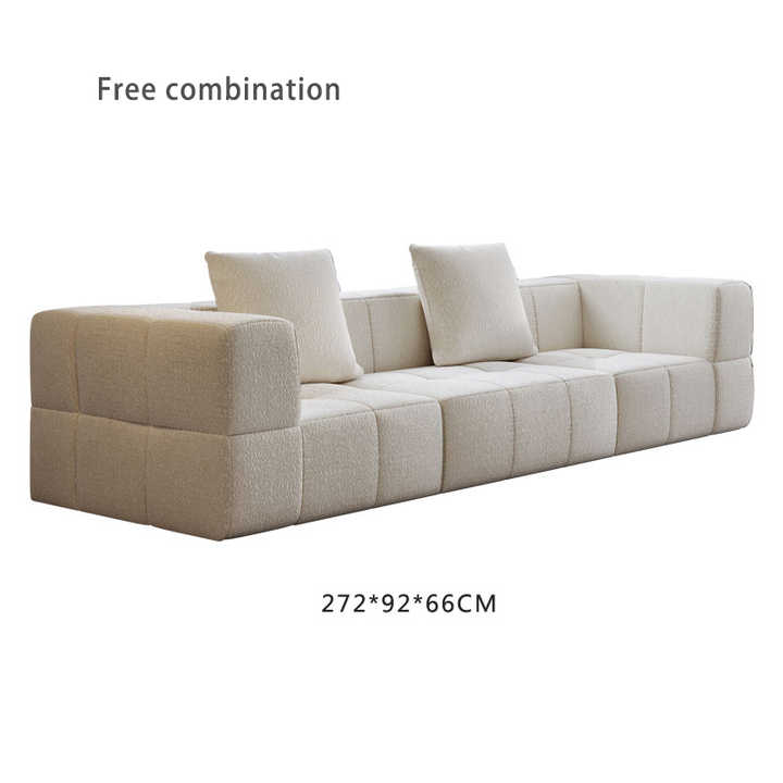 Modern Full Foam Fabric Modular Sectional Sofa Set