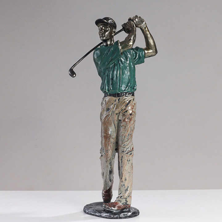 New Arrival Golf Figure Shapes Resin Crafts Creative Home Desktop ...
