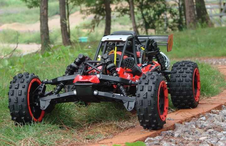 1/5 Scale 2 Stroke Gas RC Car Gasoline Petrol Engine Powered Remote ...