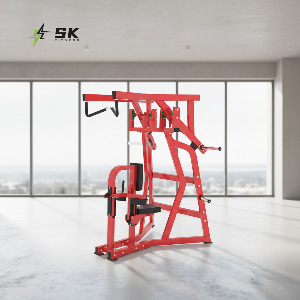 SK Fitness High Pull Back Trainer Steel Rowing Machine for Chest ...