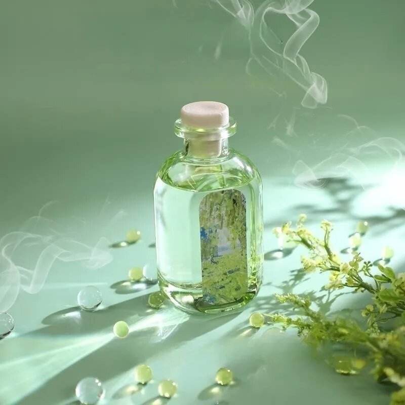 Flameless 150ml Aroma Diffuser Reusable Glass for Reed Diffuser Bottle ...
