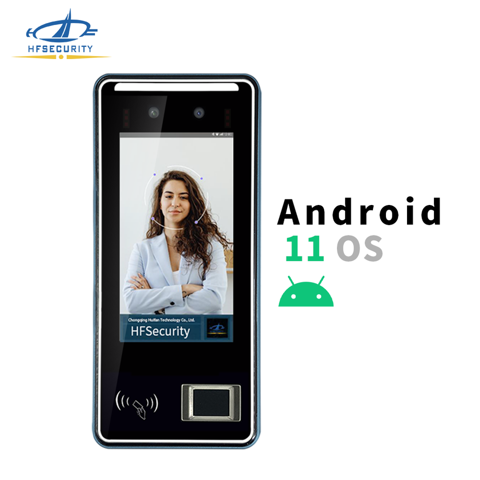 HFSecurity FR05 Android Attendance Terminal Face+NFC Card WiFi 4G ...