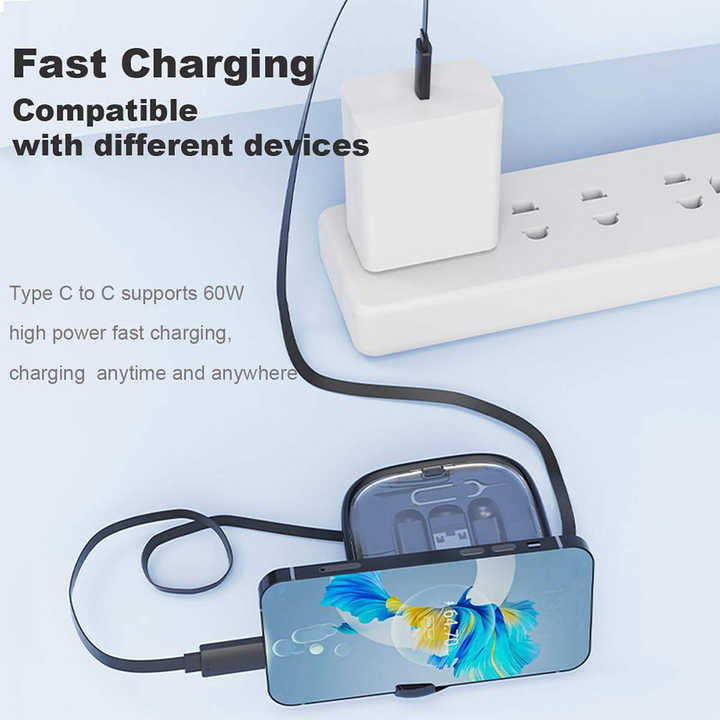 Wholesale Customized Design 3 in 1 Retractable Charging Cable USB C to ...