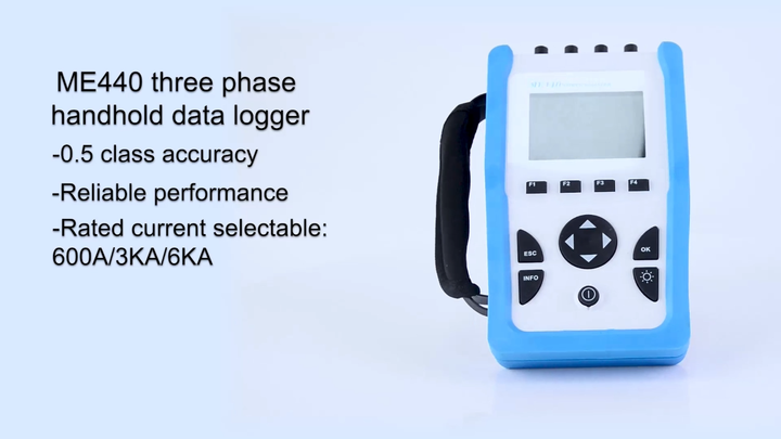 32gb Me440 Three Phase Power Quality Analyzer & Energy Meter Tester ...