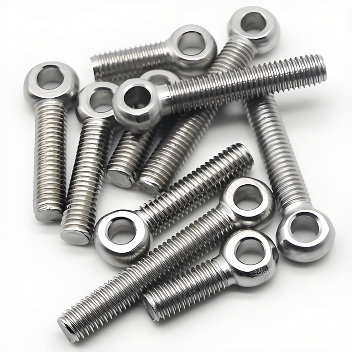 Round Head Eye Bolt Live Din444 Stainless Steel Bolt with Plain Finish ASME Standard| Alibaba.com