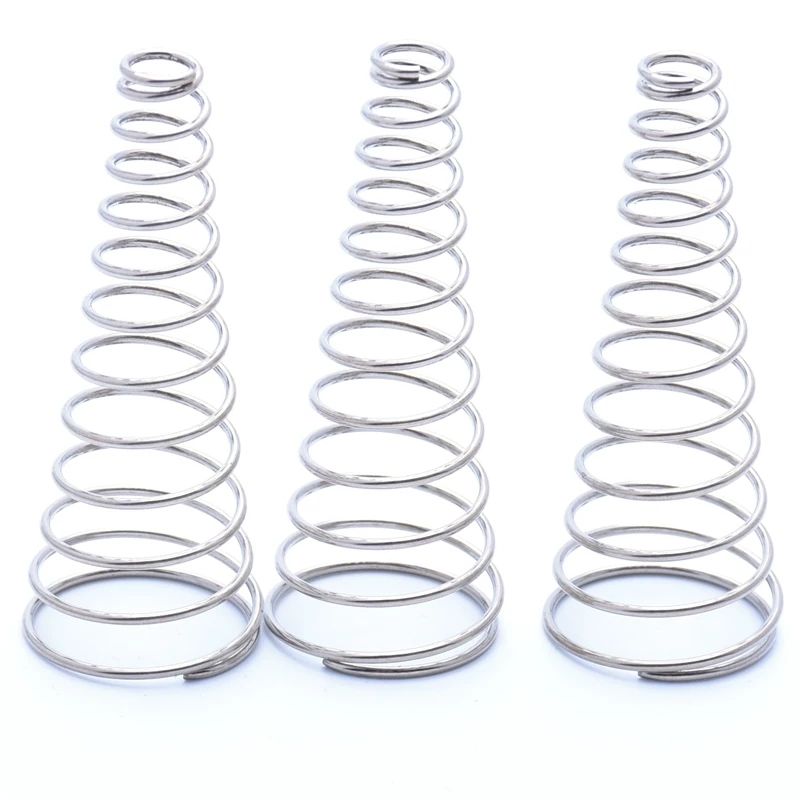 Custom Precision Tapered Compression Springs (pyramidal Tower Springs ...