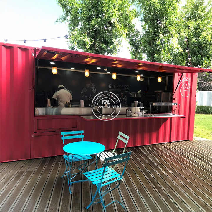 2025 Pop-Up Container Coffee Bar Restaurant Shipping Container Bar ...