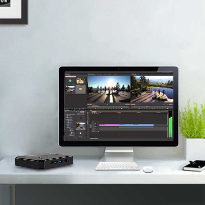 CHUWI Herobox Pro - Quad Core Intel Mini PC for Home & Student
