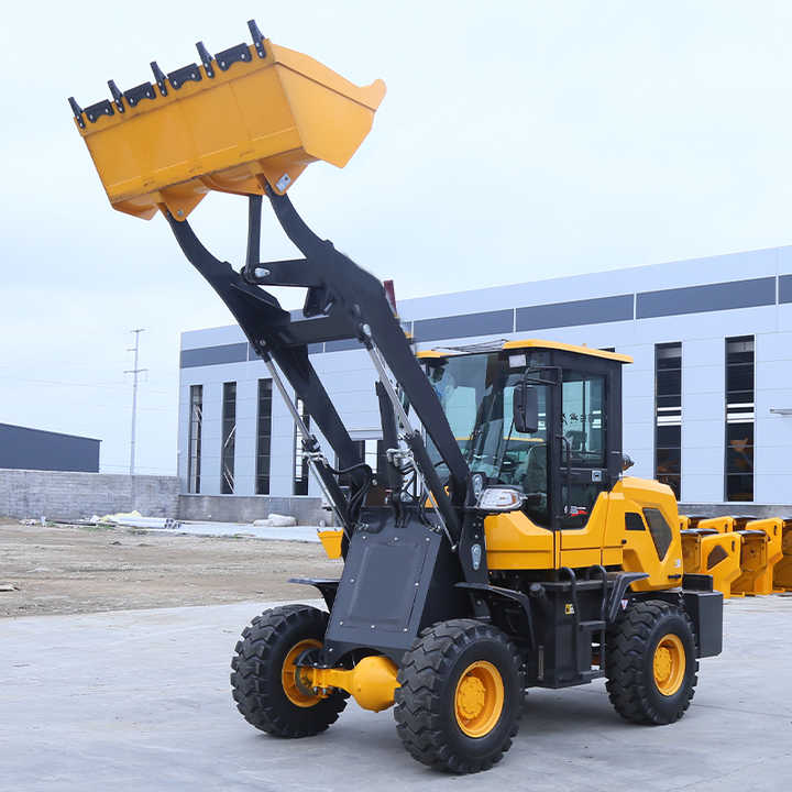 Weichai 3 Ton Mini Wheel Loader Hydraulic 4WD 4Ton Mini Front Loader ...