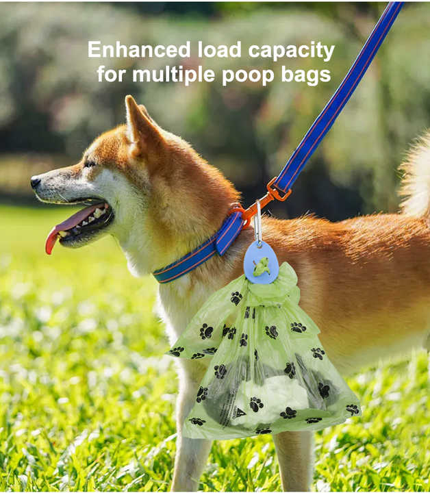 Pet Waterproof Hook Buckle Carrier Waste Dog Poop Bag Clip Carrier ...