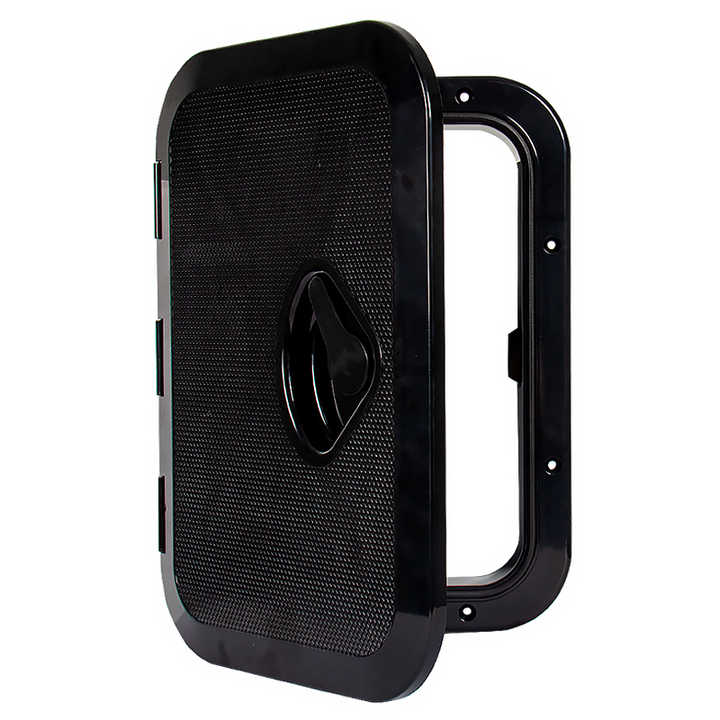Marine Boat Yacht RV Kayak Deck Hatch Cover Black 270x375mm Waterproof ...