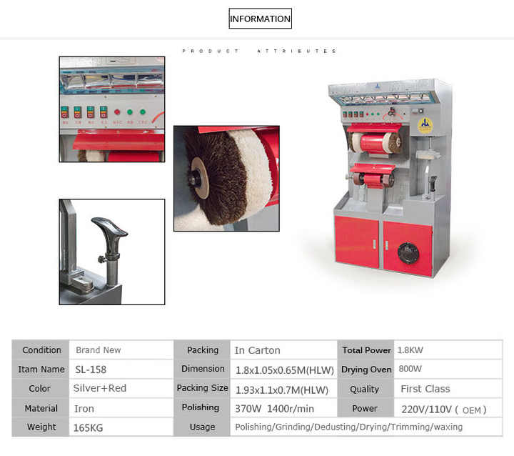 2024 Shoe Repair Machine - Multi Function Dry Oven Shoe Machinery