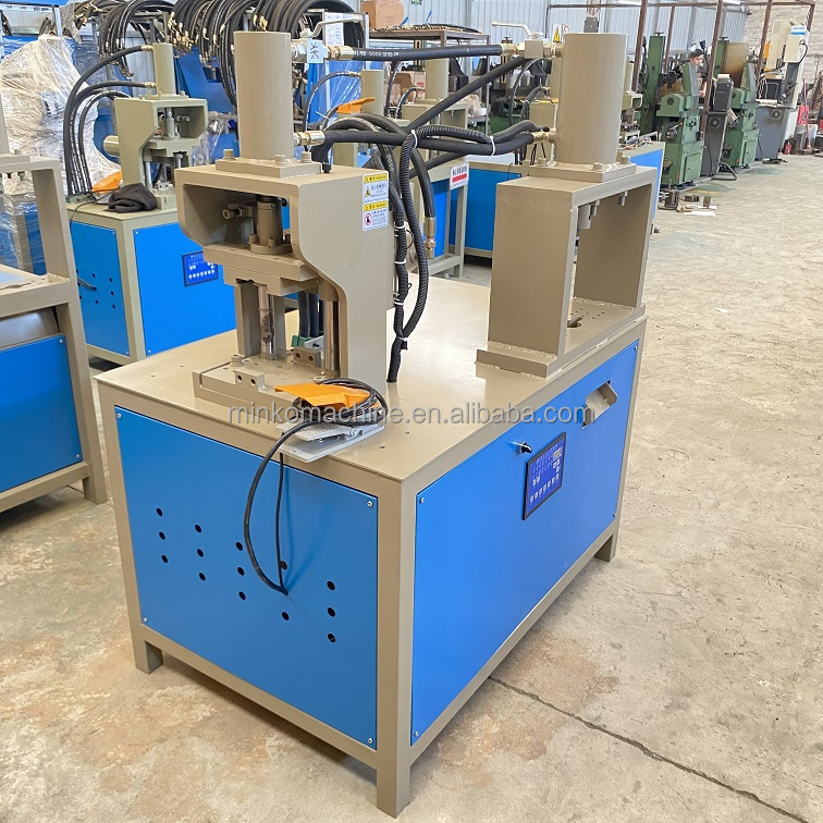 Fully automatic 100 hydraulic punching machine aluminum corner knife ...