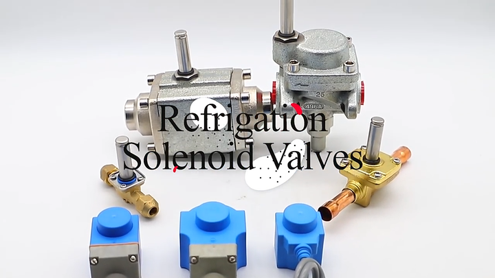 Refrigeration Solenoid Valve For Hvac 2 Way Normally Closed 12v 380v