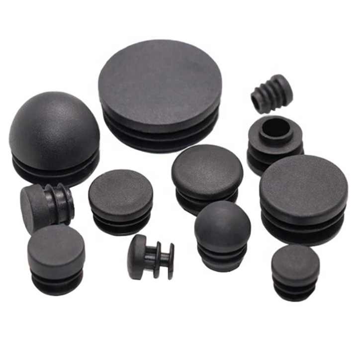 Durable Black Dome PP Plugs - Customized Sizes for Pipes