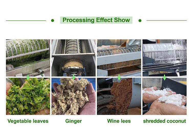 Hydraulic Heavy Duty Cold Press Squeezer Dewatering Machine Cassava ...