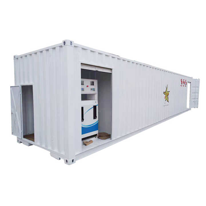 20ft tank Container Fuel Storage Tanks for Sale Mobile Gas Station ...