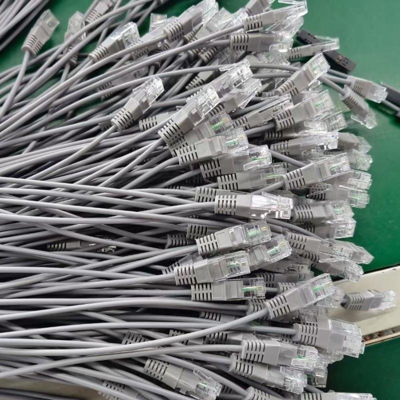 UTP FTP SFTP CAT5e CAT6 CAT6a CAT6e CAT7 CAT8 8P8C 50u RJ45 PVC or LSZH ...