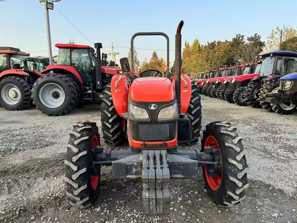 Used Japanese Tractor KUBOTA Farm Tractors 70HP 85HP 95HP Wheeled ...