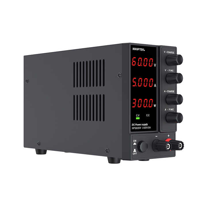 WANPTEK DC Power Supply - 60V 5A Adjustable Power Source
