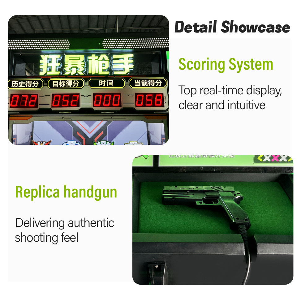 High Precision Infrared Laser Shooting Arcade Machine Intelligent ...