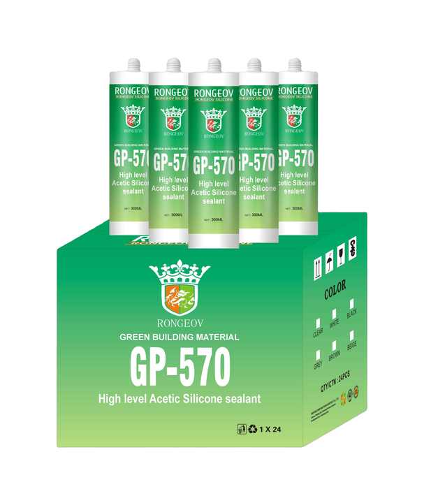 High-Level Acetic Silicone Sealant General Purpose Waterproof and Fireproof for Aquarium Glass ...