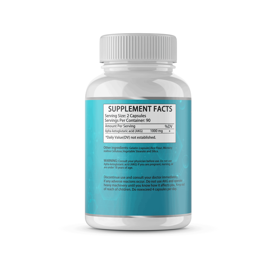 AKG Capsules Health Support Dietary Supplement Capsules Complex ...