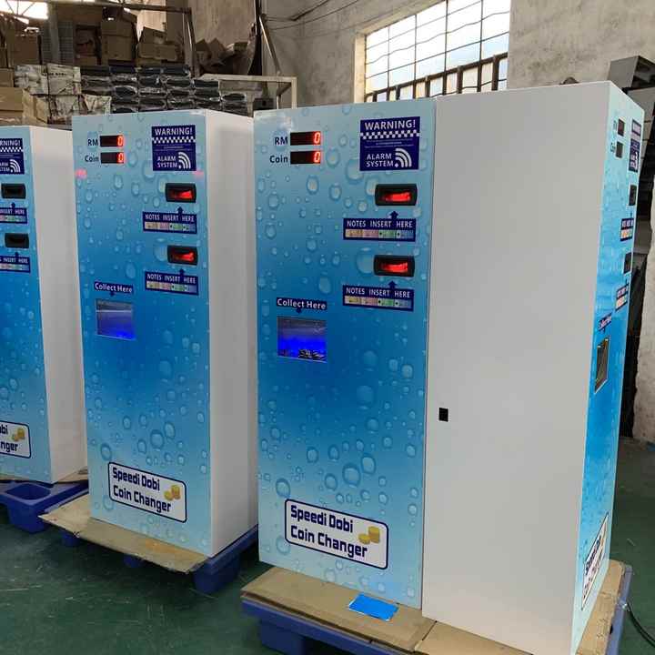 Precise Two Bill Acceptor NV9 Coin Changer Machine Coin Exchange ...