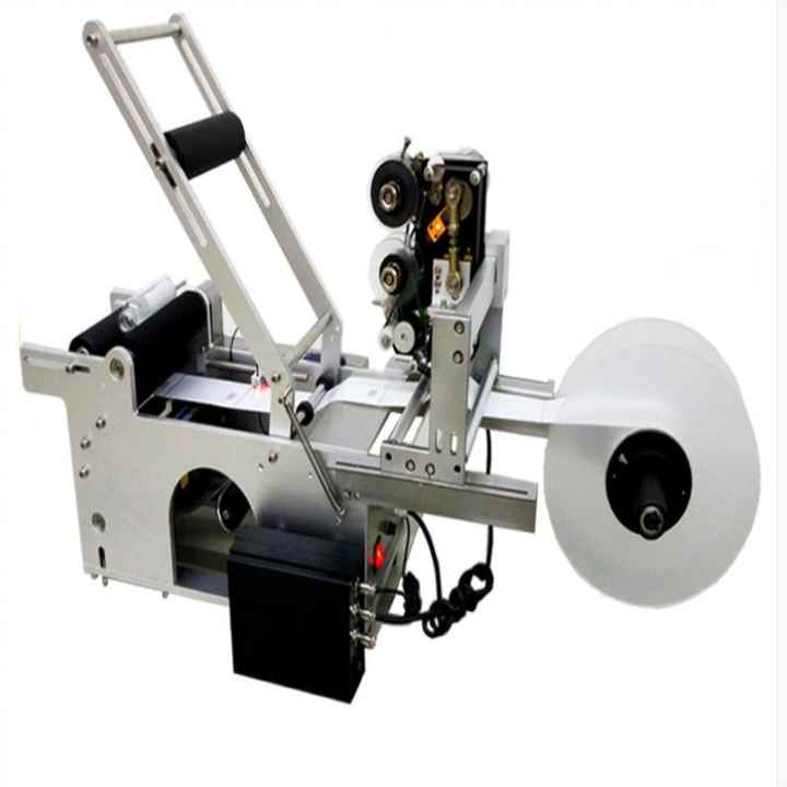 New Small Bottle Labeling Machine With Date Code Printer/labeling Machine for Round Bottle ...