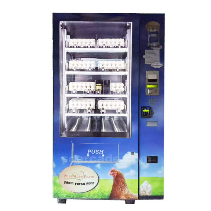 Customized Cold Food Egg Vending Machine for Farm Owners