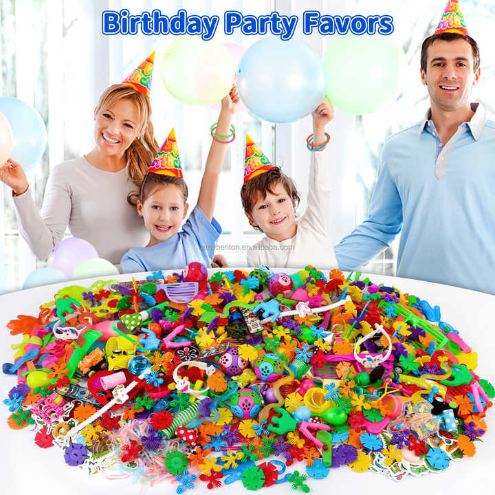 Party Favors Assortment Pack - Small Plastic Toys for Kids