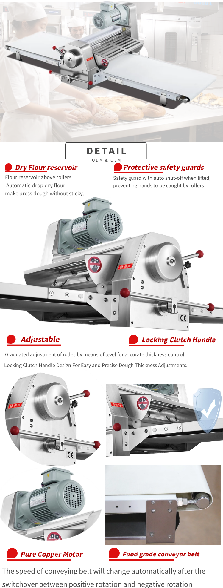 Puff Machine - Puff Pastry Machine - Automatic Stainless Steel