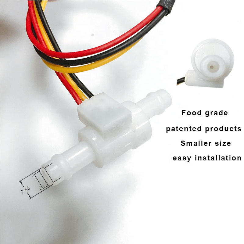 Ultra Mini Water Flow Sensor Liquid Water Flow Sensor Hall Water Flow ...