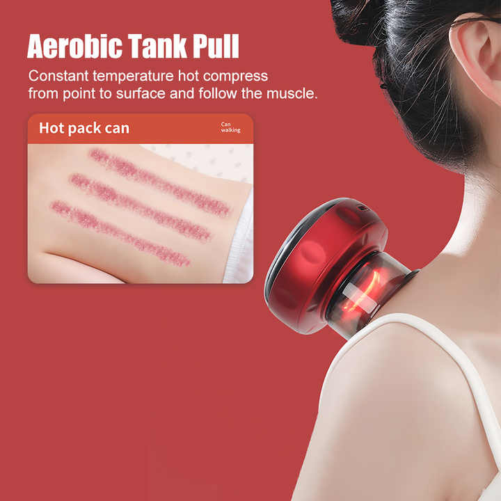 Portable Smart Cupping Therapy Massager - 12 Level Heating
