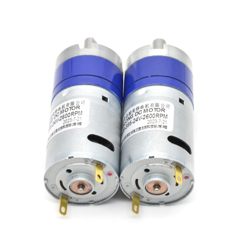 RoHS Compliant 24V DC Permanent Magnet Planetary Gear Motor Low Speed ...