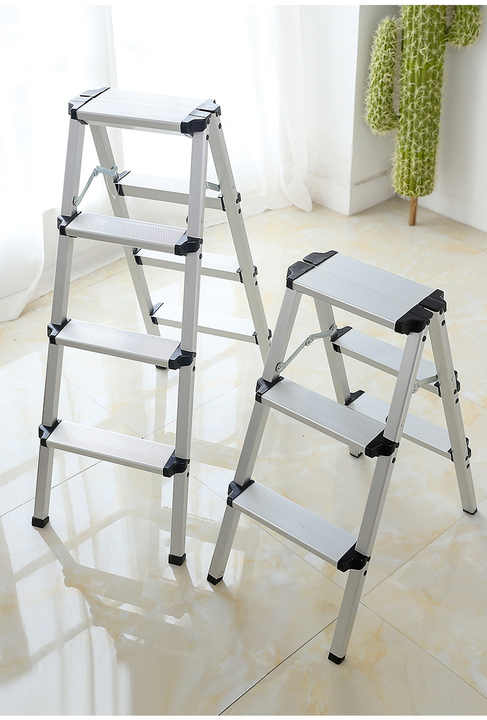 5 6 Steps Portable EN131 Industrial Design Narrow Aluminum Ladder for ...