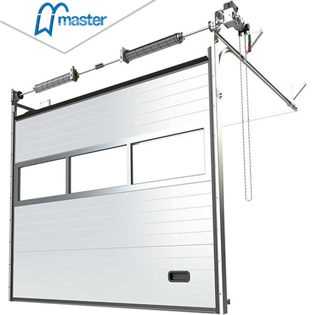 Automatic Sectional Industrial Dock Door with Vision Window| Alibaba.com
