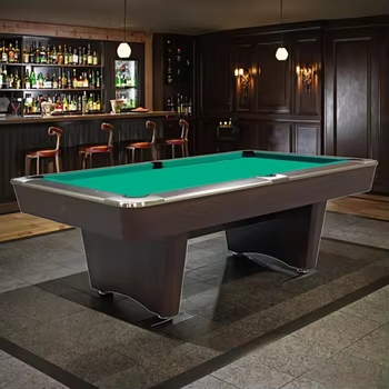 China Made Snooker Pool Table 9ft Commercial Top Grade Black Slate ...