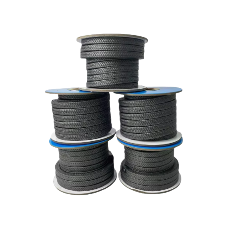 Reinforced Graphite Ptfe Fiber Gland Packing Expanded Graphite Packing ...