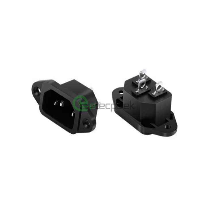 Electric Mobility Scooters Power Socket Product Shape Socket Black PVC ...
