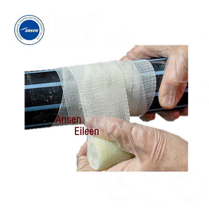 Epoxy Putty and Polyurethane Resin Fiberglass Wrap Pipe Repair Kit
