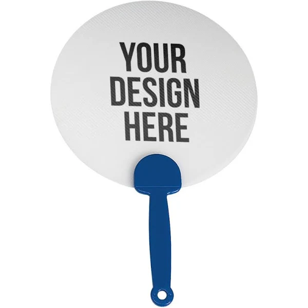 Wholesale Personalised Plastic Hand Fans Advertising Hand Held PP ...