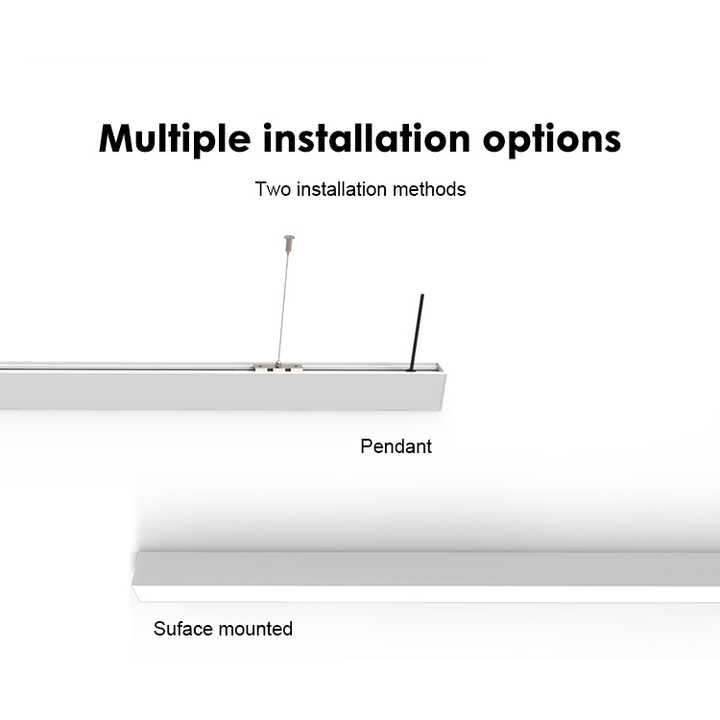 Energy Efficient LED Linear Lights for Office - 50000hrs